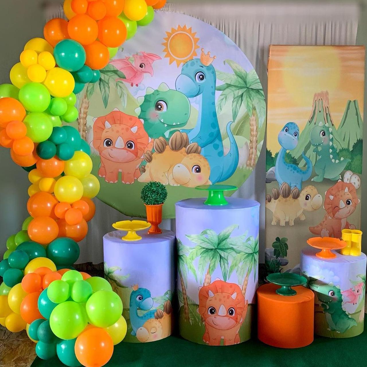 Confira 25 inspirações de decoração Dino Baby e prepare uma festa linda!