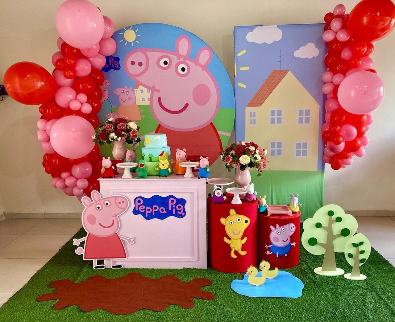 25 inspirações para uma festa Peppa Pig animada e divertida!
