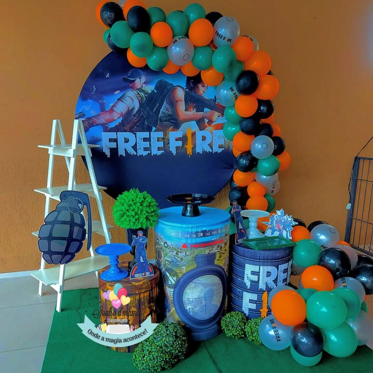 Festa Free Fire: 25 ideias de decoração para um aniversário inesquecível
