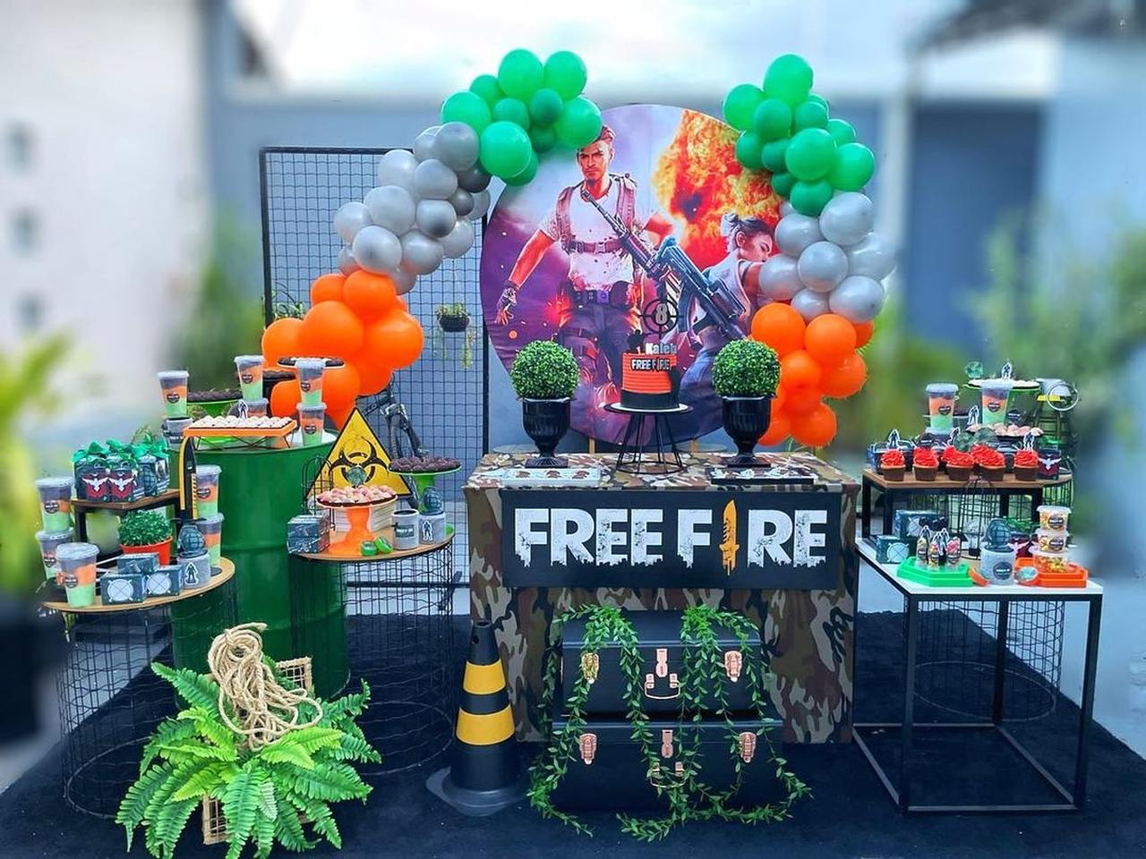 Festa Free Fire: 25 ideias de decoração para um aniversário inesquecível
