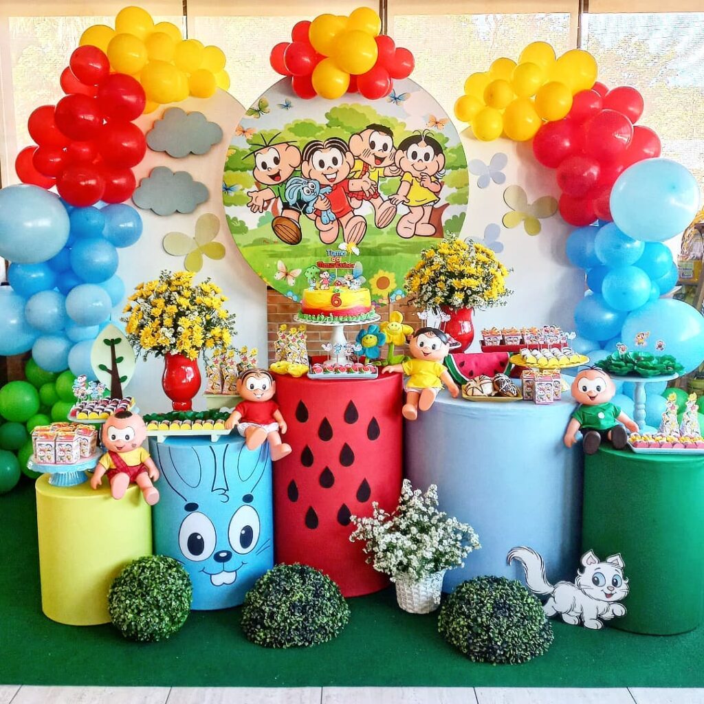 Festa Turma da Mônica: dicas incríveis de decoração!